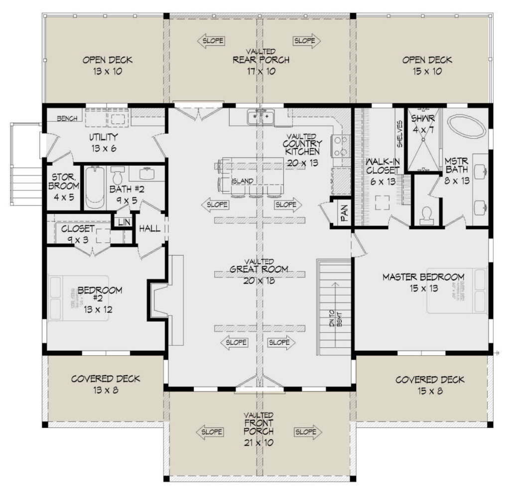 Beautiful American House Designs With Floor Plan Layouts – House Designs